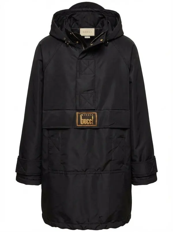 Gucci Glitter Logo Hooded Jacket