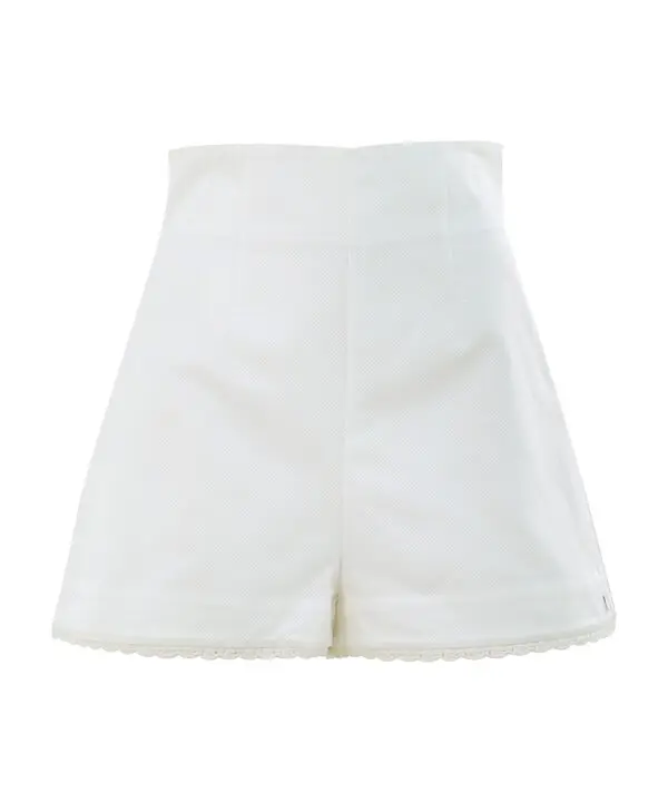 Zimmermann Maxine Shorts - Ivory