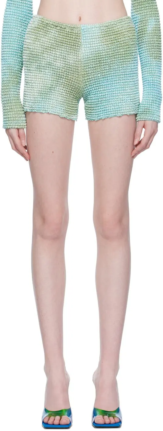 Off-White Tie-dye High-waisted Shorts