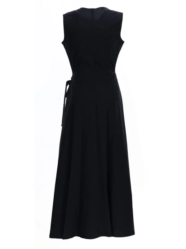 Aspesi Mid-length Wrap Dress - Black