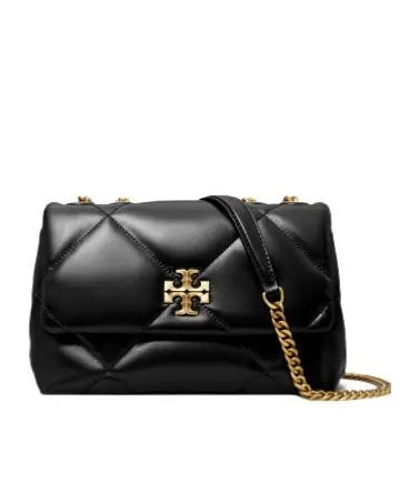 Tory Burch Kira Diamond Quilt Crossbody Bag - Black