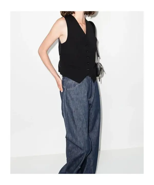 THE FRANKIE SHOP Gelso Waistcoat