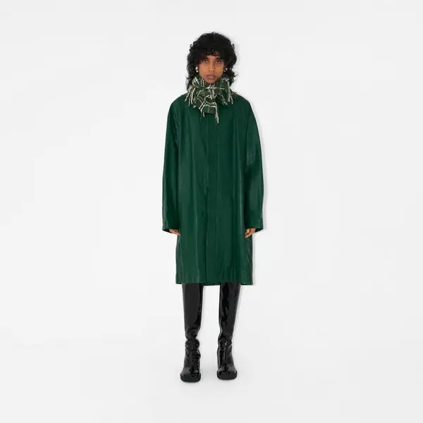 Burberry Long-sleeved Leather Coat