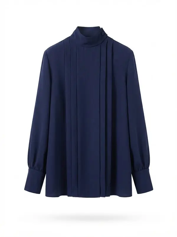 Valentino Garavani Pleated Belted Top
