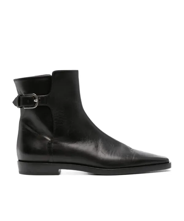TOTEME Belted Square Toe Boots