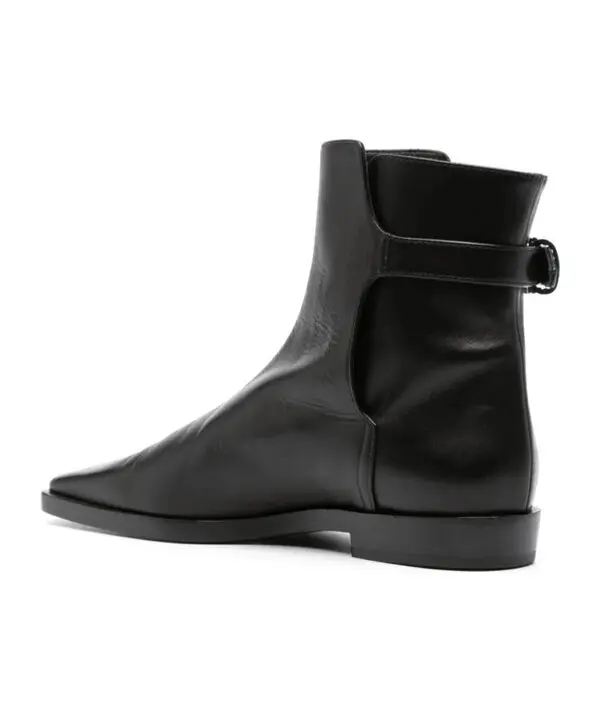 TOTEME Belted Square Toe Boots