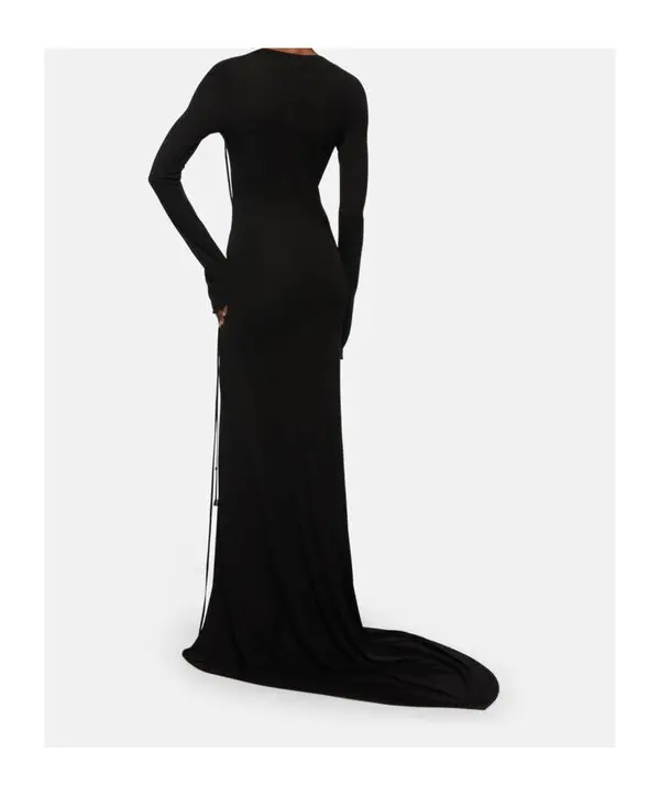 Attico Lace-up Maxi Dress