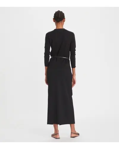Tory Burch Button-up V-neck Cardigan - Black
