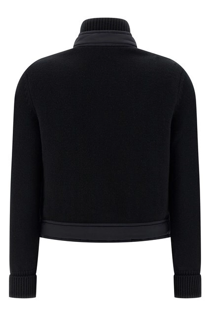 Moncler Quilted Zip-up Sweater