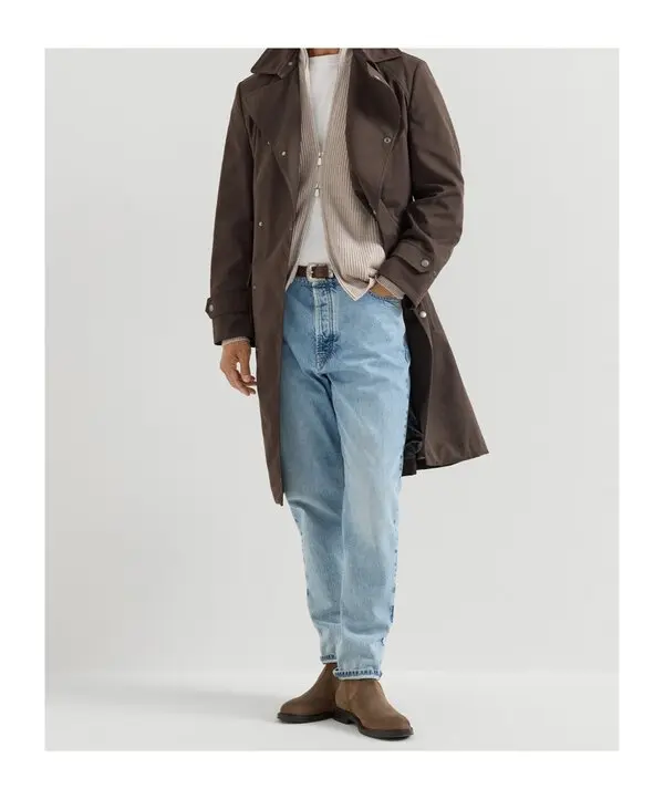 Brunello Cucinelli Malfilé English Rib Cardigan