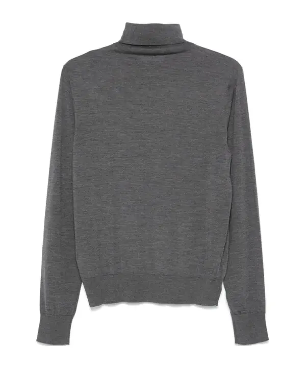 Dsquared2 Ribbed Turtleneck Pullover - Grey