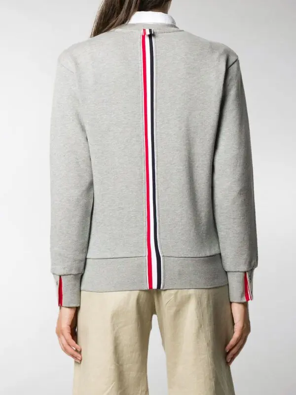Thom Browne Logo Patch Sweatshirt
