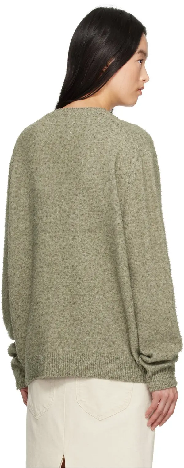 MAISON MARGIELA Distressed V-neck Jumper