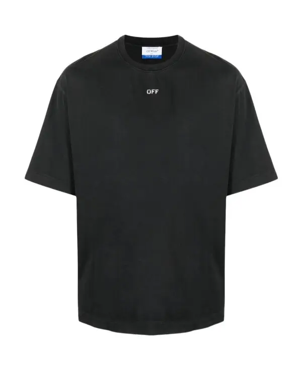 Off-White S.matthew Skate Logo Printed T-shirt - Black