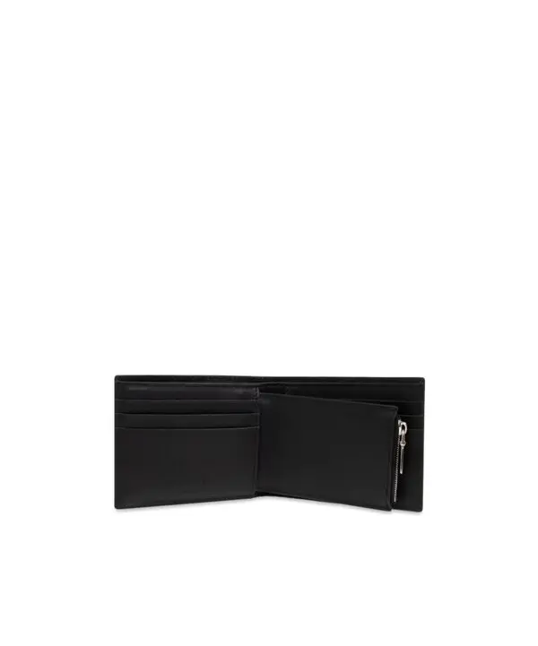 Alexander McQueen Logo Plaque Bi-fold Wallet