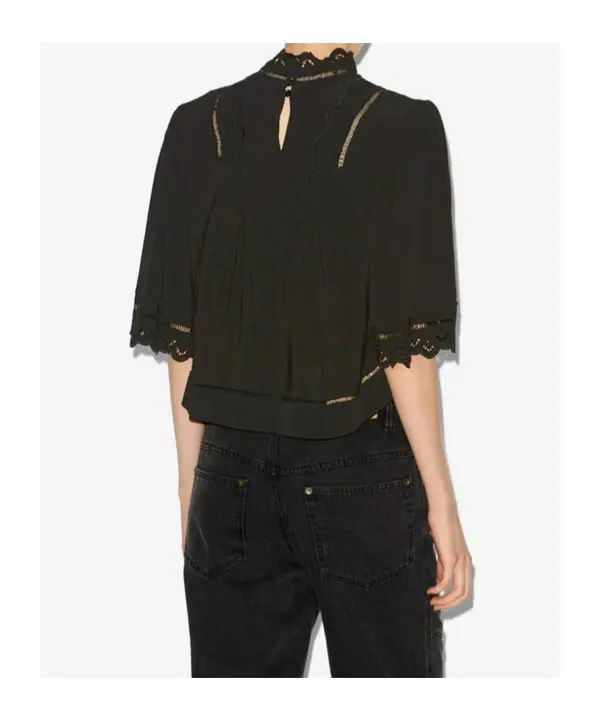 Isabel Marant Étoile Lace Trim Blouse