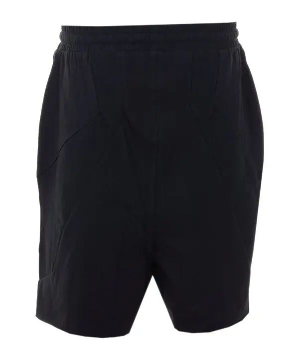 THOM KROM Elastic Waist Drawstring Shorts - Black