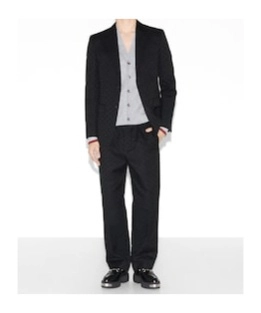 Gucci Gg Motif Single-breasted Jacket
