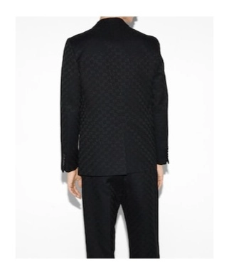 Gucci Gg Motif Single-breasted Jacket