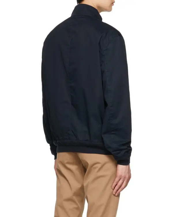 Polo Ralph Lauren Zip-up Stand-collar Jacket - Black