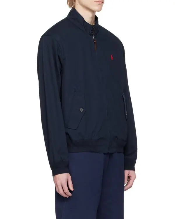 Polo Ralph Lauren Zip-up Stand-collar Jacket - Black