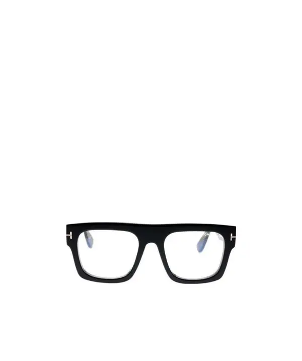 TOM FORD Rectangular Frame Eyeglasses - Black