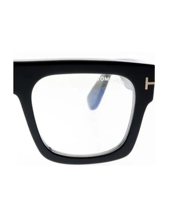 TOM FORD Rectangular Frame Eyeglasses - Black