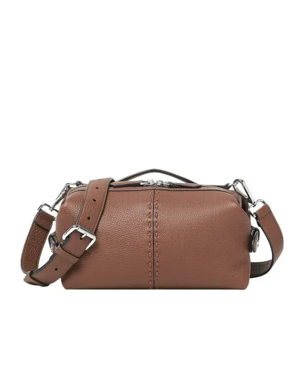 Fendi Selleria Siesta Small Messenger Bag - Brown