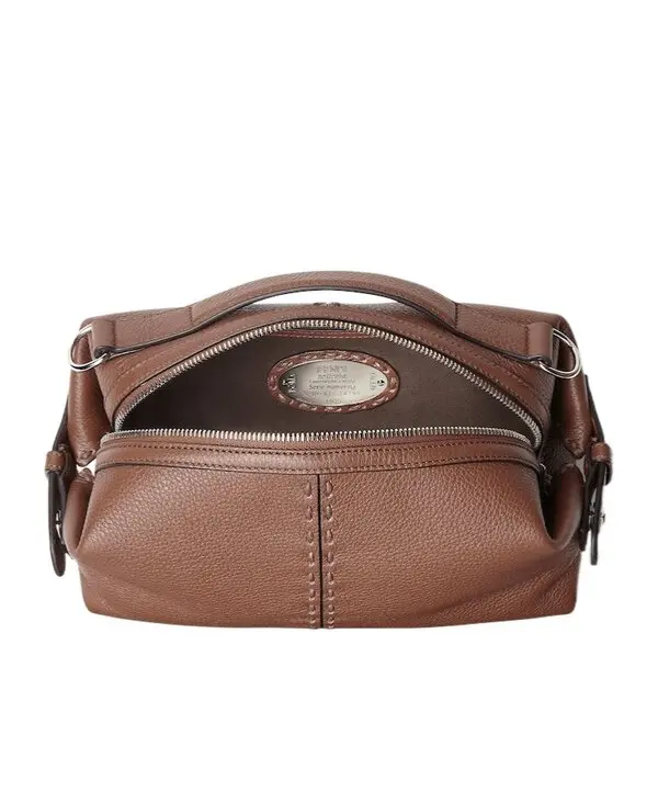 Fendi Selleria Siesta Small Messenger Bag - Brown
