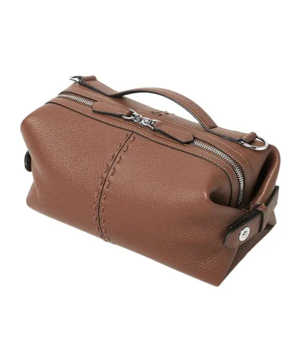 Fendi Selleria Siesta Small Messenger Bag - Brown