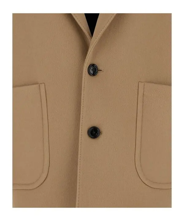Celine Lapel Long-sleeved Coat
