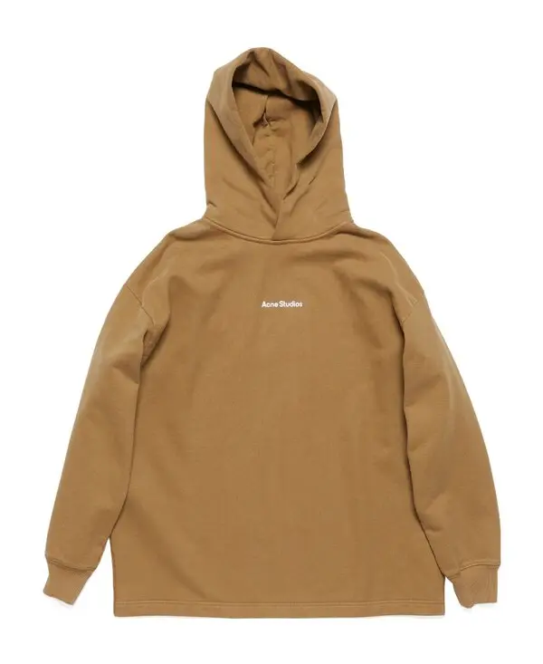 Acne Studios Logo Detail Drop Shoulder Hoodie