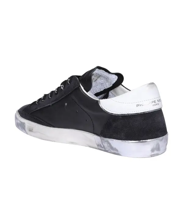 Philippe Model Prsx Low Top Sneakers - Black