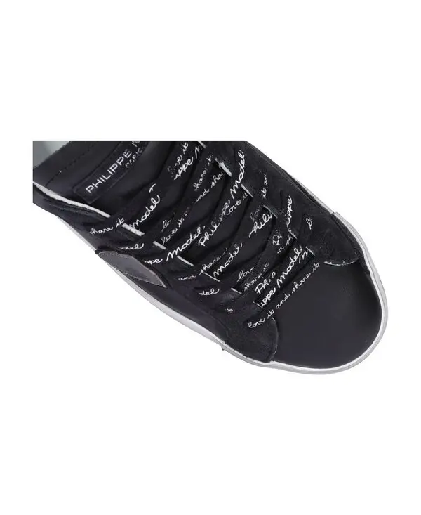 Philippe Model Prsx Low Top Sneakers - Black