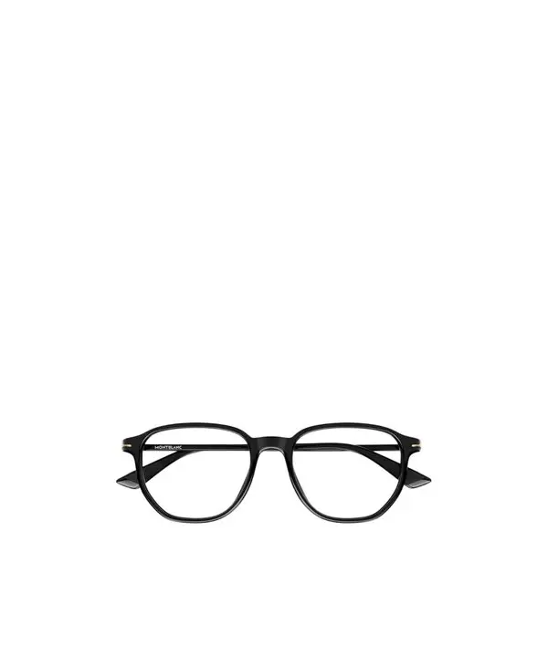 Montblanc Round Frame Eyeglasses - Black
