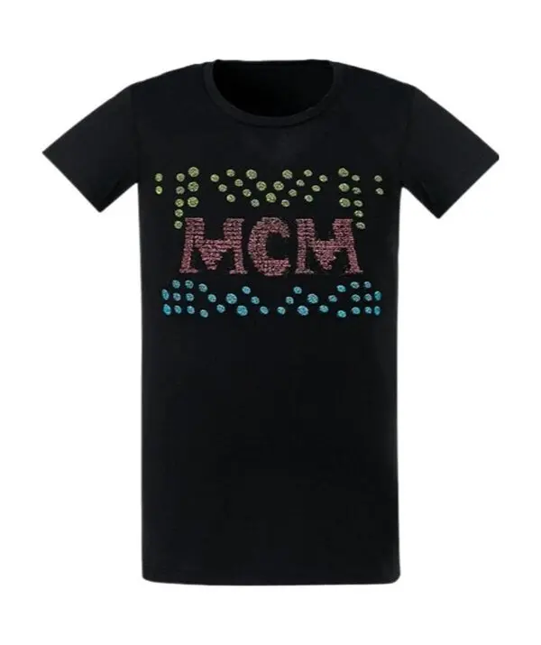 Mcm Embellished Logo T-shirt