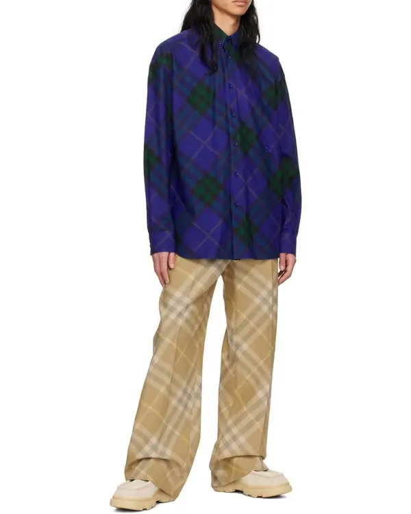 Burberry Vintage-check Patterned Button-up Shirt