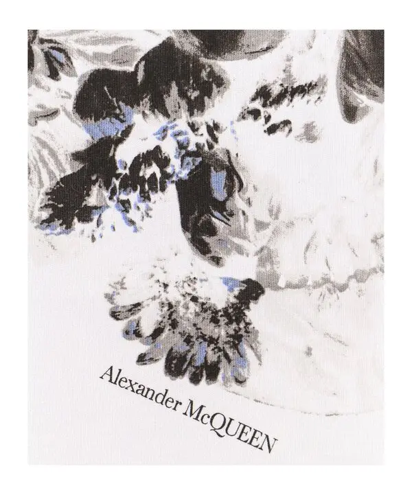 Alexander McQueen Skull Printed Crewneck T-shirt