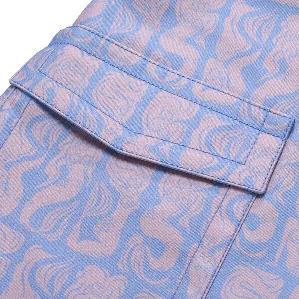 Kenzo Floral Embroidery A-line Skirt