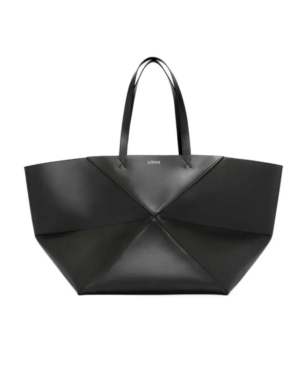 Loewe Extra Large Foldable Tote Bag - Black