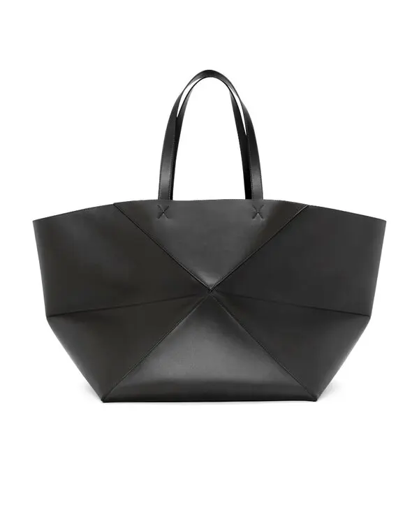 Loewe Extra Large Foldable Tote Bag - Black