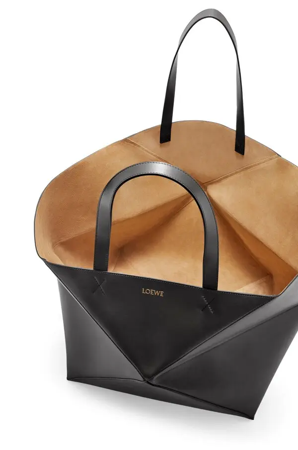 Loewe Extra Large Foldable Tote Bag - Black