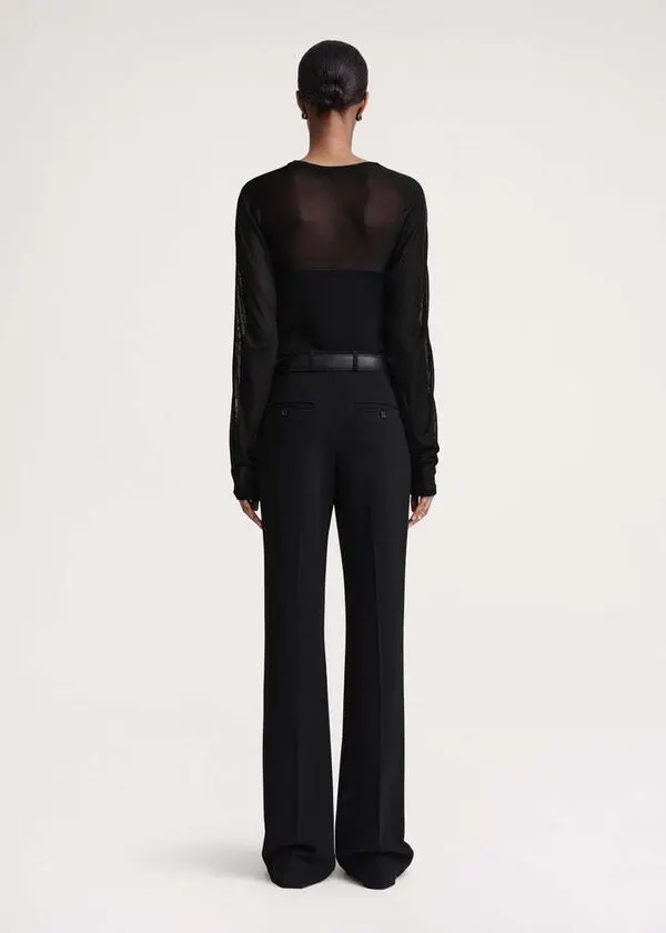 TOTEME Belt-looped Mid-rise Tailored Trousers