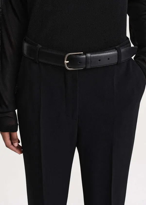 TOTEME Belt-looped Mid-rise Tailored Trousers