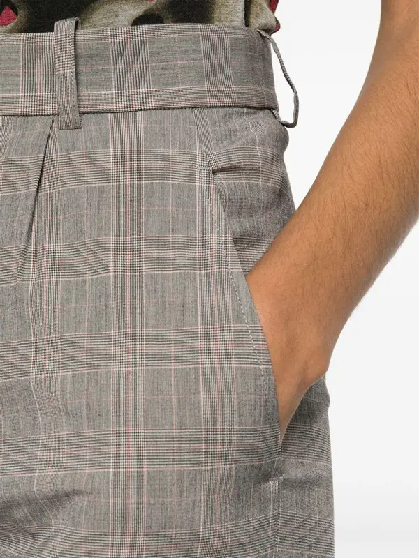 VIVIENNE WESTWOOD Plaid Flare Trousers