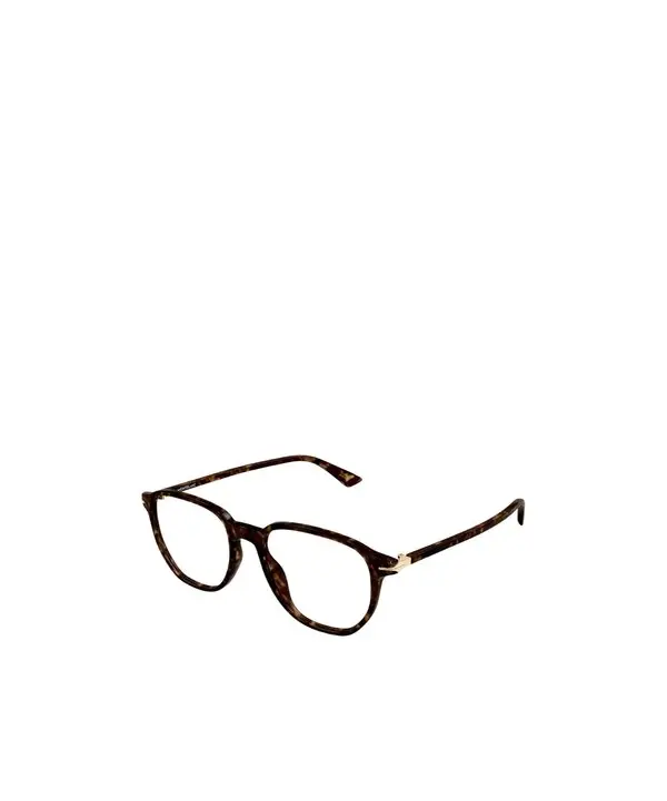 Montblanc Eyeglasses Round Frame - Brown
