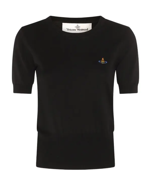 VIVIENNE WESTWOOD Bea Knit Top - Black