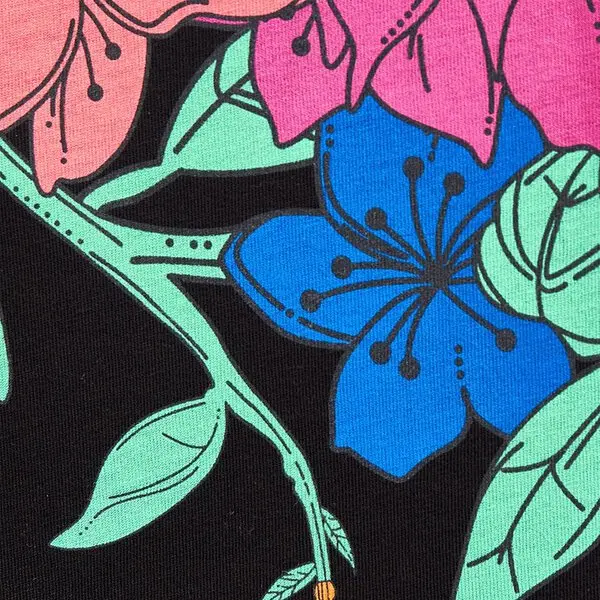 Emporio Armani Short Sleeve T-shirt With Floral Print