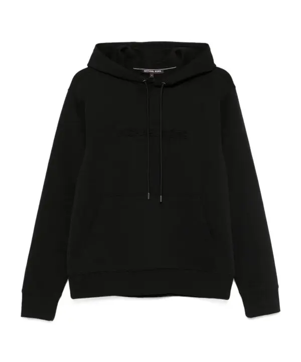 Michael Kors Embossed Logo Drawstring Hoodie
