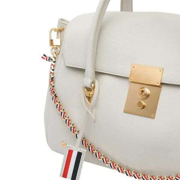 Thom Browne Rwb Stripe Luggage Bag